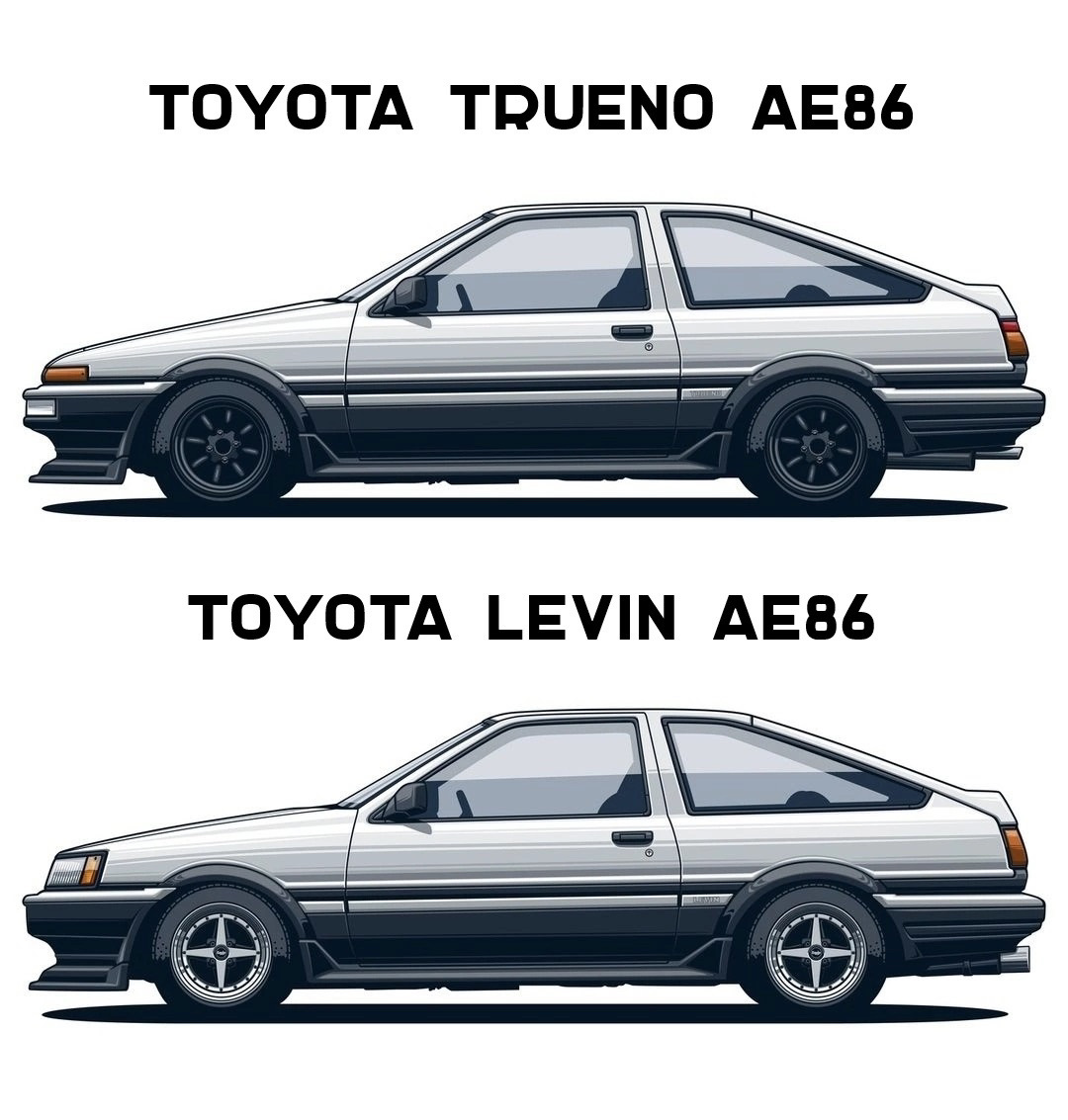 Поездка в гараж — Toyota Sprinter Trueno (111), 1,6 л, 1995 года ...