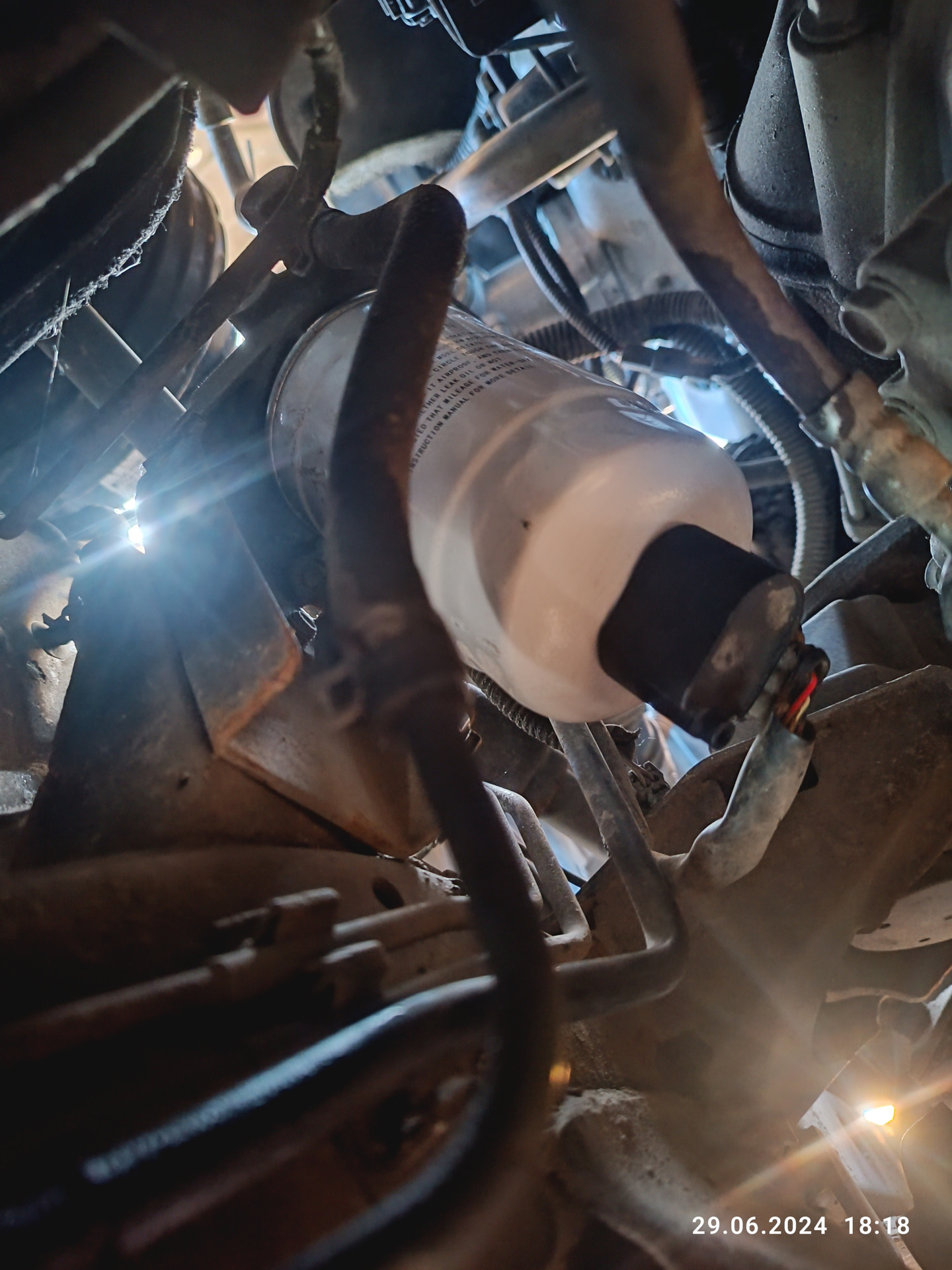 Замена масла в двигателе, замена топливных фильров — Great Wall Wingle ...