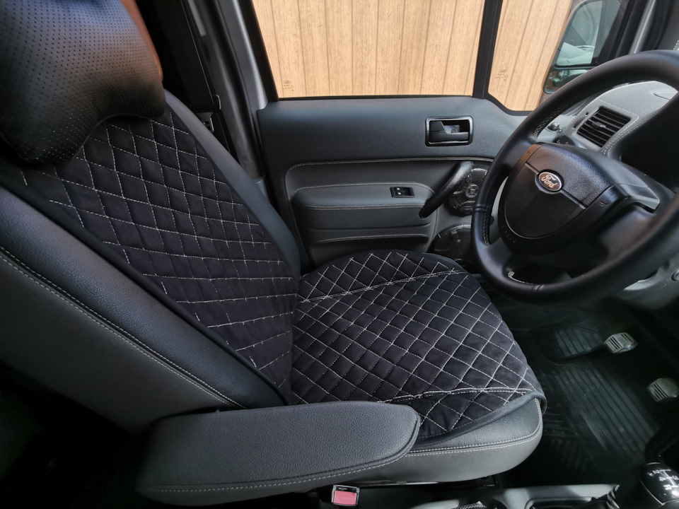 Опять чехлы Cantra! — Ford Transit Connect, 1,8 л, 2004 года ...