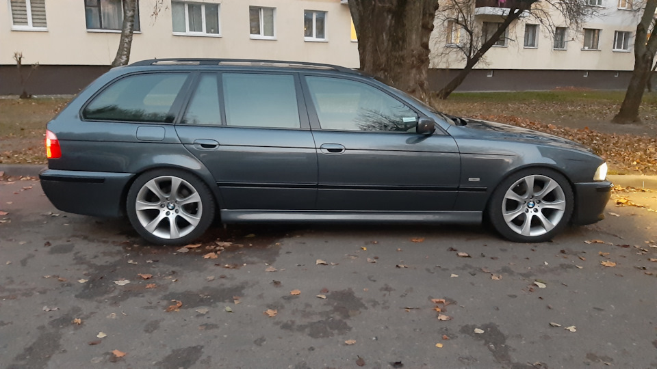 BMW E39 124 style R18, новая резина Kormoran Snow и очередное ТО. — BMW ...