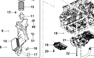 Как это выглядит? Трубка маслоохладителя для Шеви TrailBlazer 2.8 ...