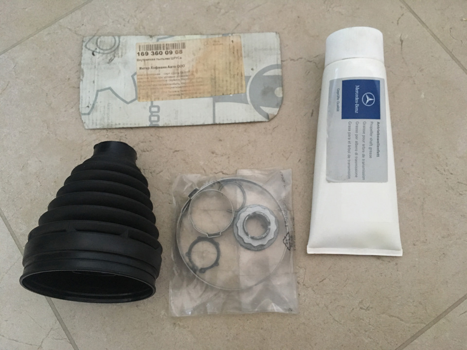 A1693600968 Ремкомплект пыльника полуоси MERCEDES | Запчасти на DRIVE2