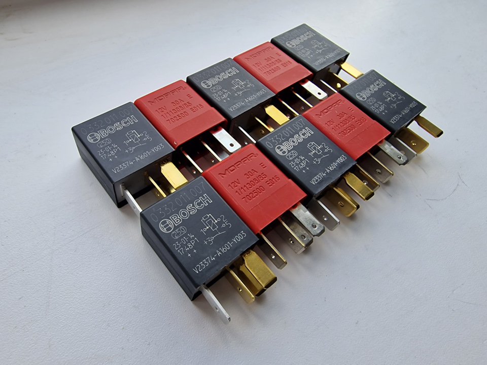 0332011007 МИКРО-РЕЛЕ 12В 20А BOSCH | Запчасти на DRIVE2