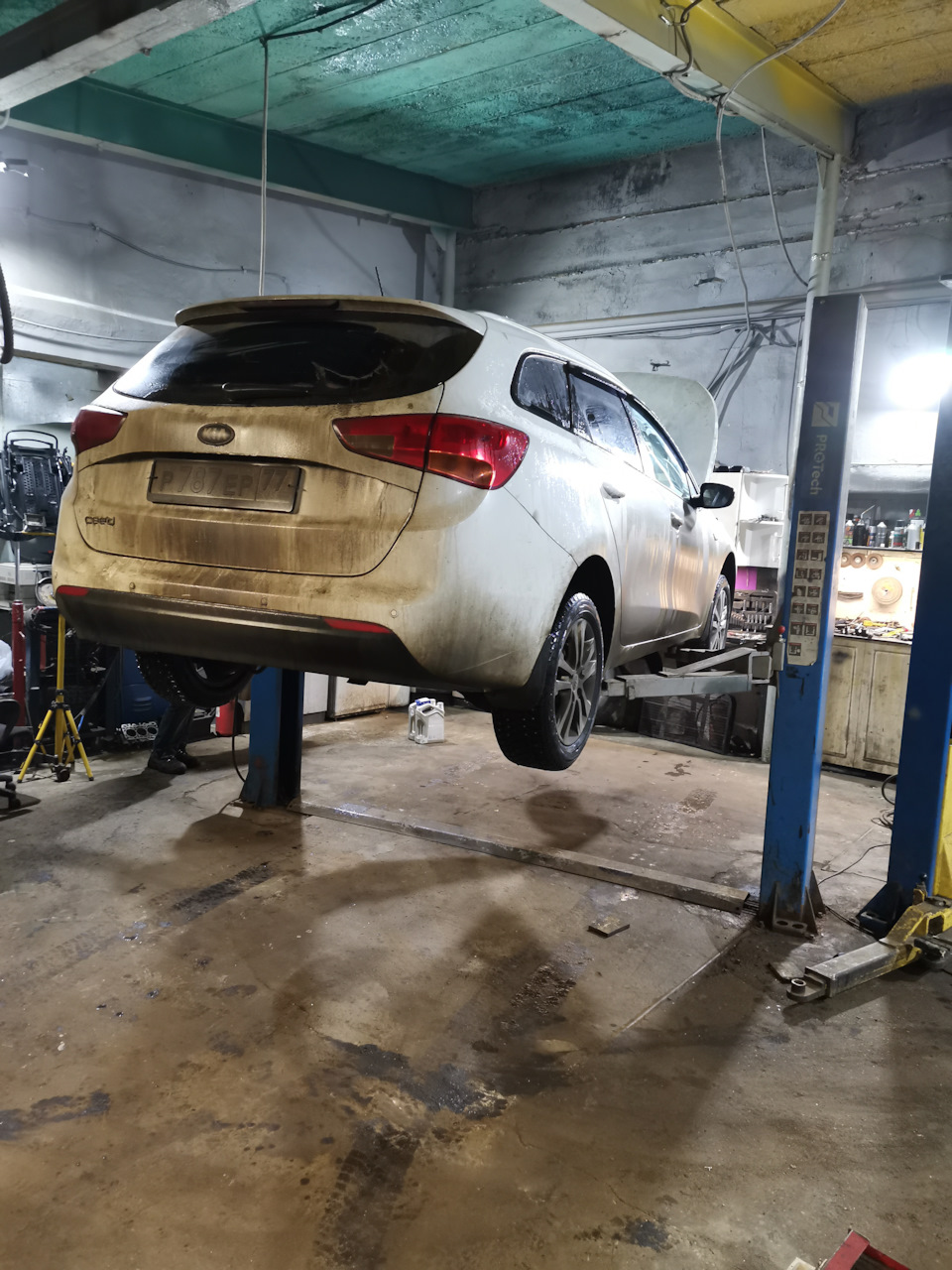 ТО 150 — KIA Ceed (2G), 1,6 л, 2013 года | плановое ТО | DRIVE2