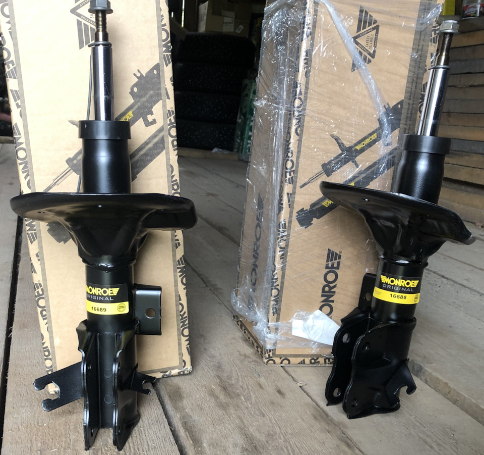 Замена передних стоек и как правильно их выбрать — Mitsubishi Carisma ...