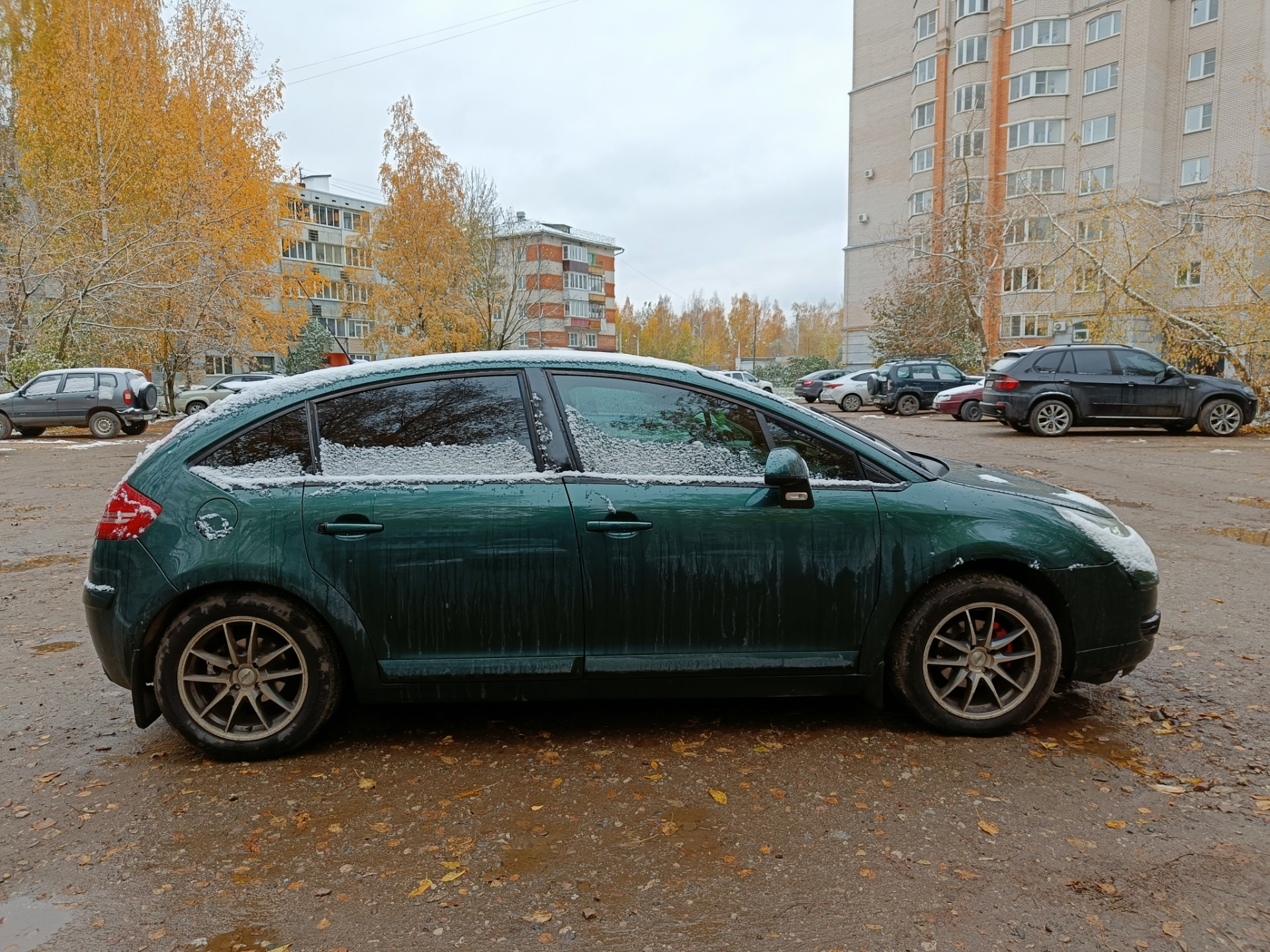 Переобувка на зиму и сломанная печка — Citroen C4 (1G), 1,6 л, 2006 ...