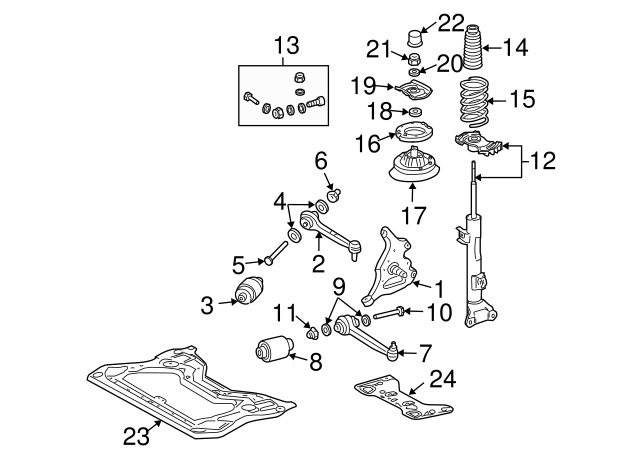 A2033209030 Амортизатор подвески Mercedes | Запчасти на DRIVE2