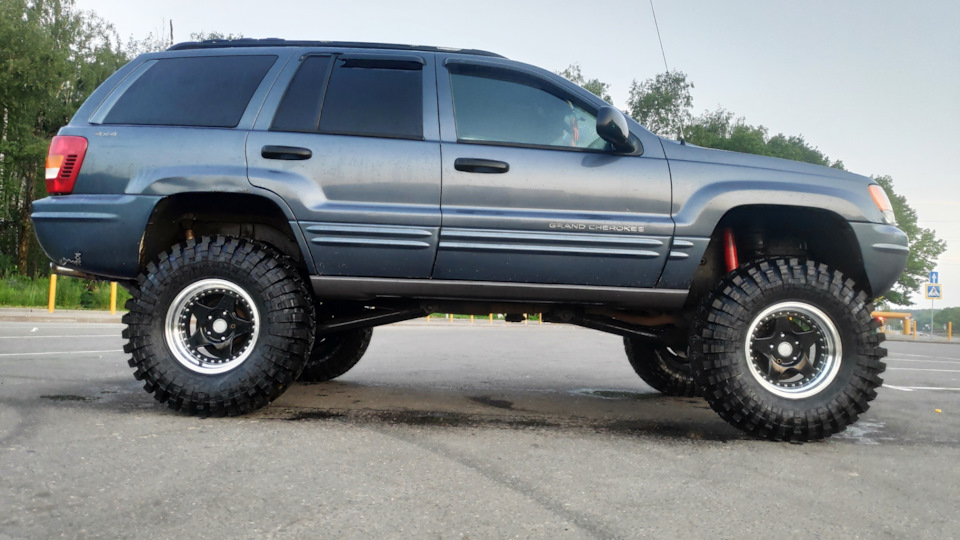 Свершилось! Вжик на 35"х трепадорах. Jeep wj — Jeep Grand Cherokee (WJ), 4,7 л, 2001 года ...