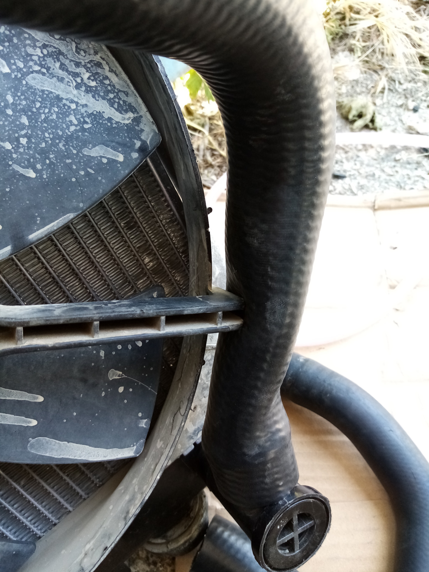 установка в тиггу радиатора от тойоты Nissens 64639A — Chery Tiggo, 1,8 ...