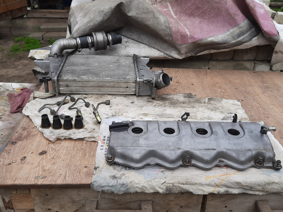 Замена сальников фарсунок — Nissan X-Trail I (t30), 2,2 л, 2004 года ...