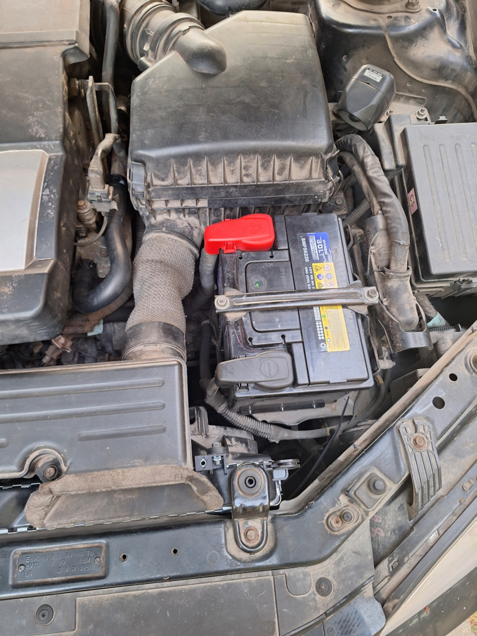 Крышки на клеммы аккумулятора — Chevrolet Epica, 2 л, 2011 года ...