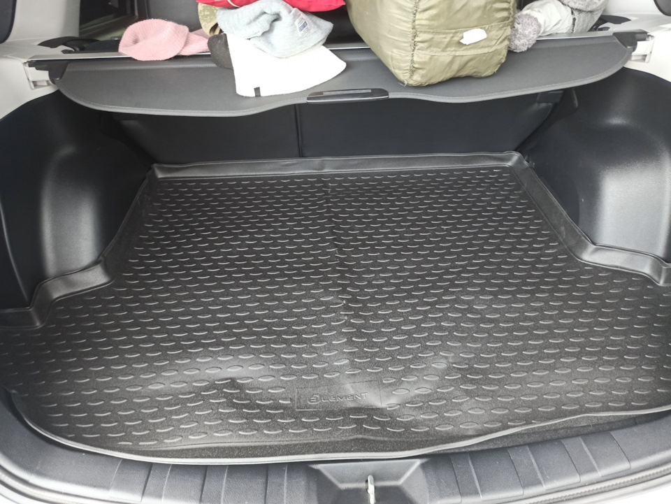 Коврик ванночка в багажник — Subaru Forester (SH), 2 л, 2012 года ...