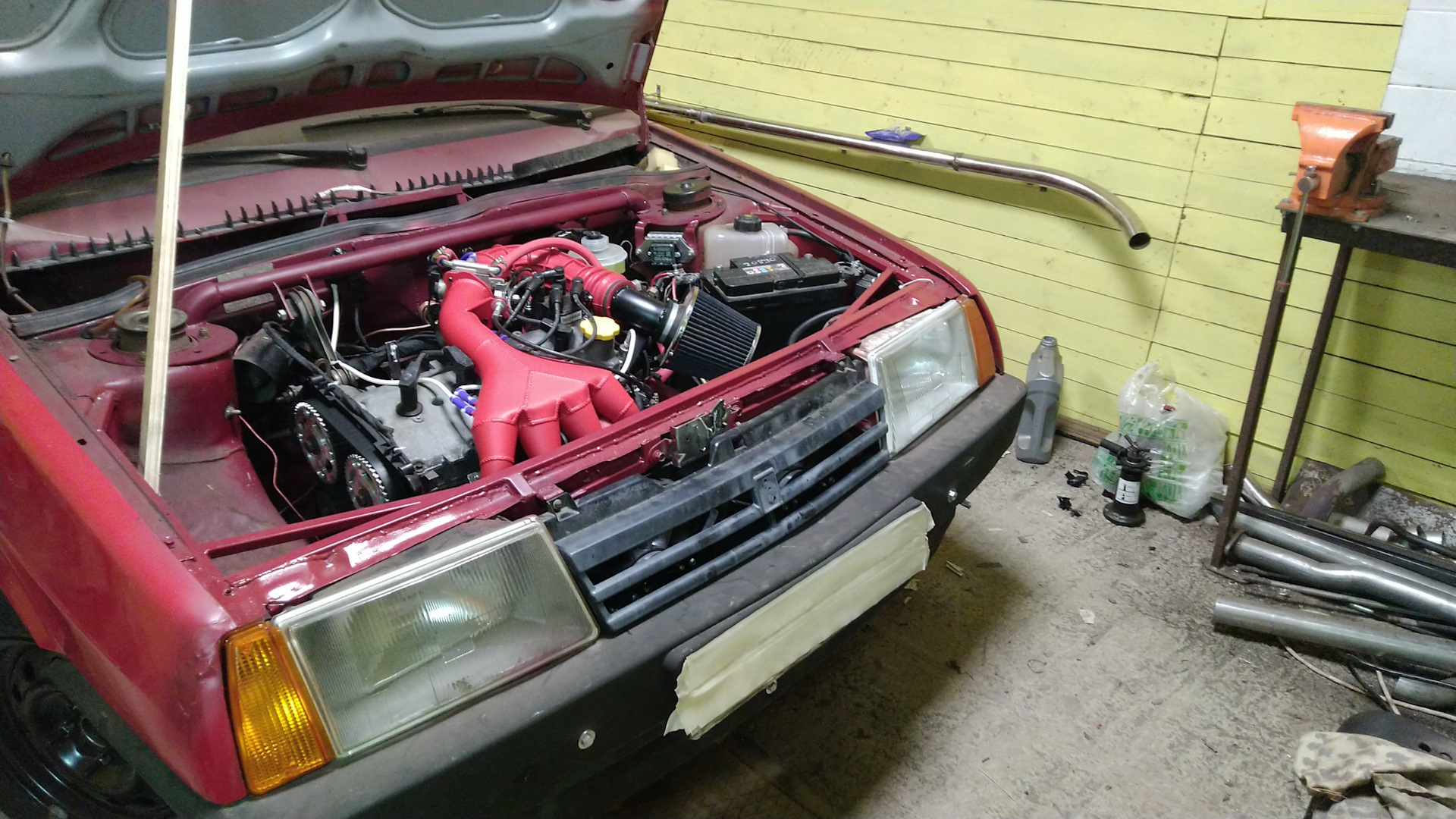 Общий вид — Lada 21093i, 1,8 л, 1996 года | видео | DRIVE2