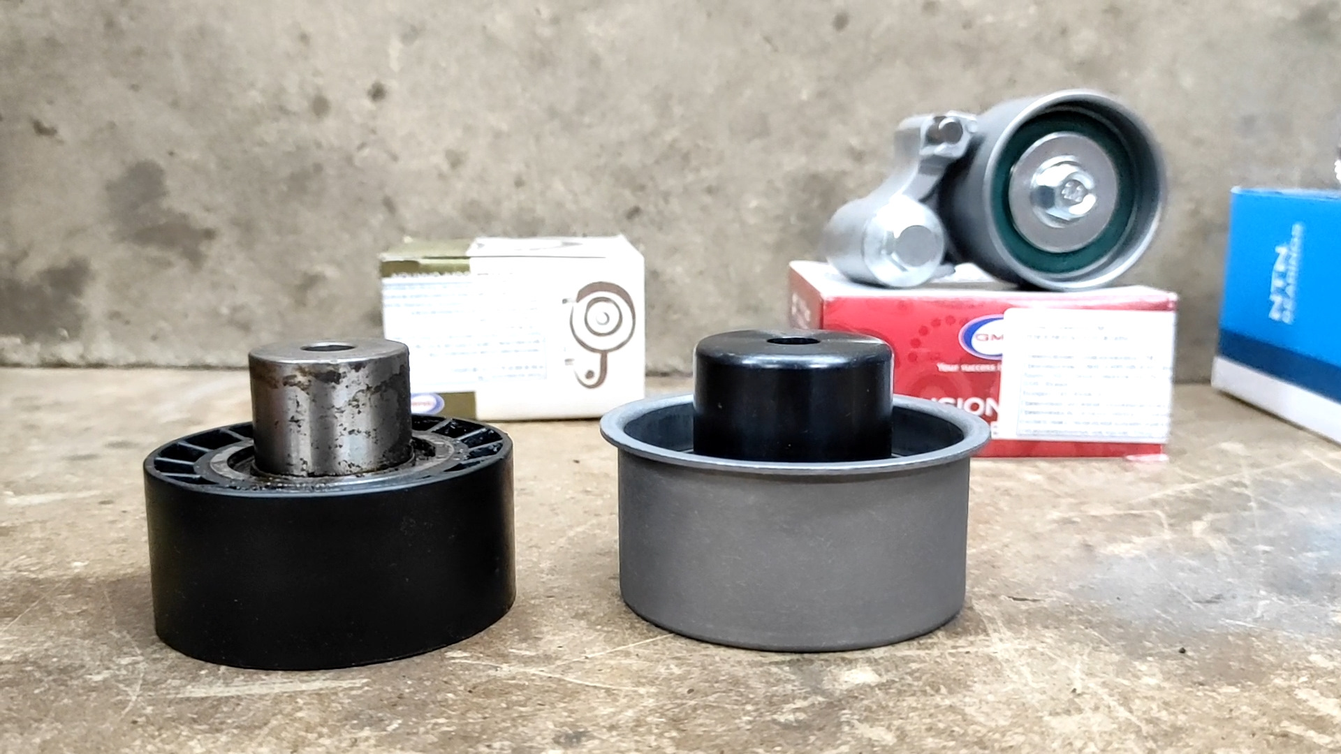 3️⃣1️⃣5️⃣ Сравнение роликов ГРМ и натяжителя — Rover 75, 2,5 л, 2000 ...