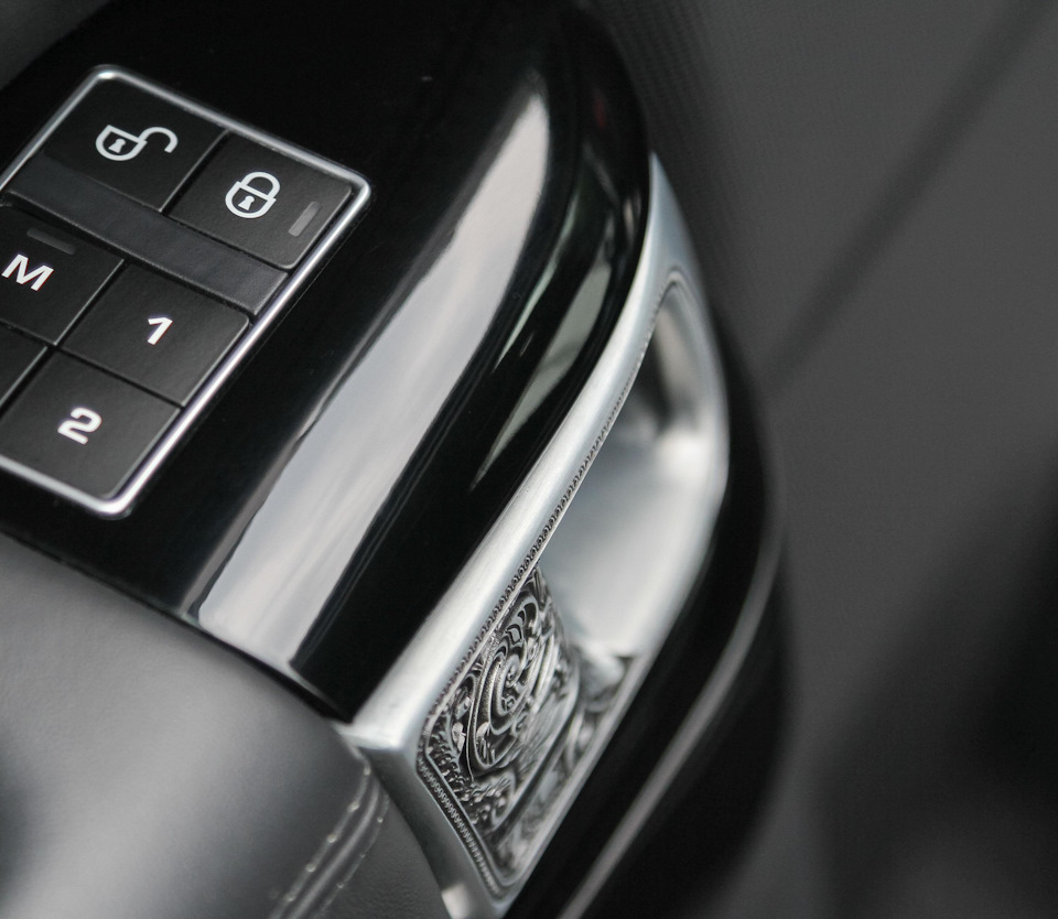 Внутренняя ручка двери в стиле Holland & Holland для Range Rover ...