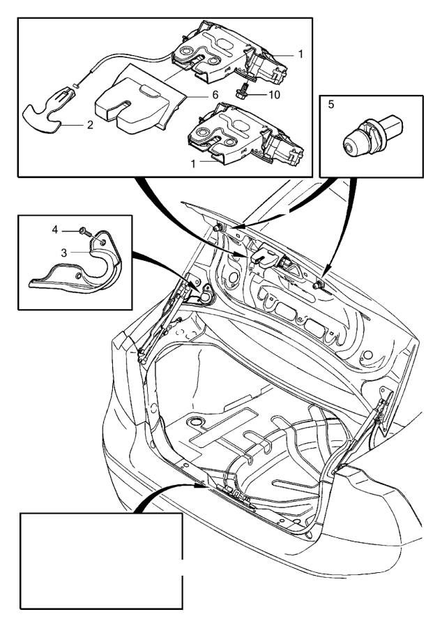 31440240 Замок багажника Volvo | Запчасти на DRIVE2