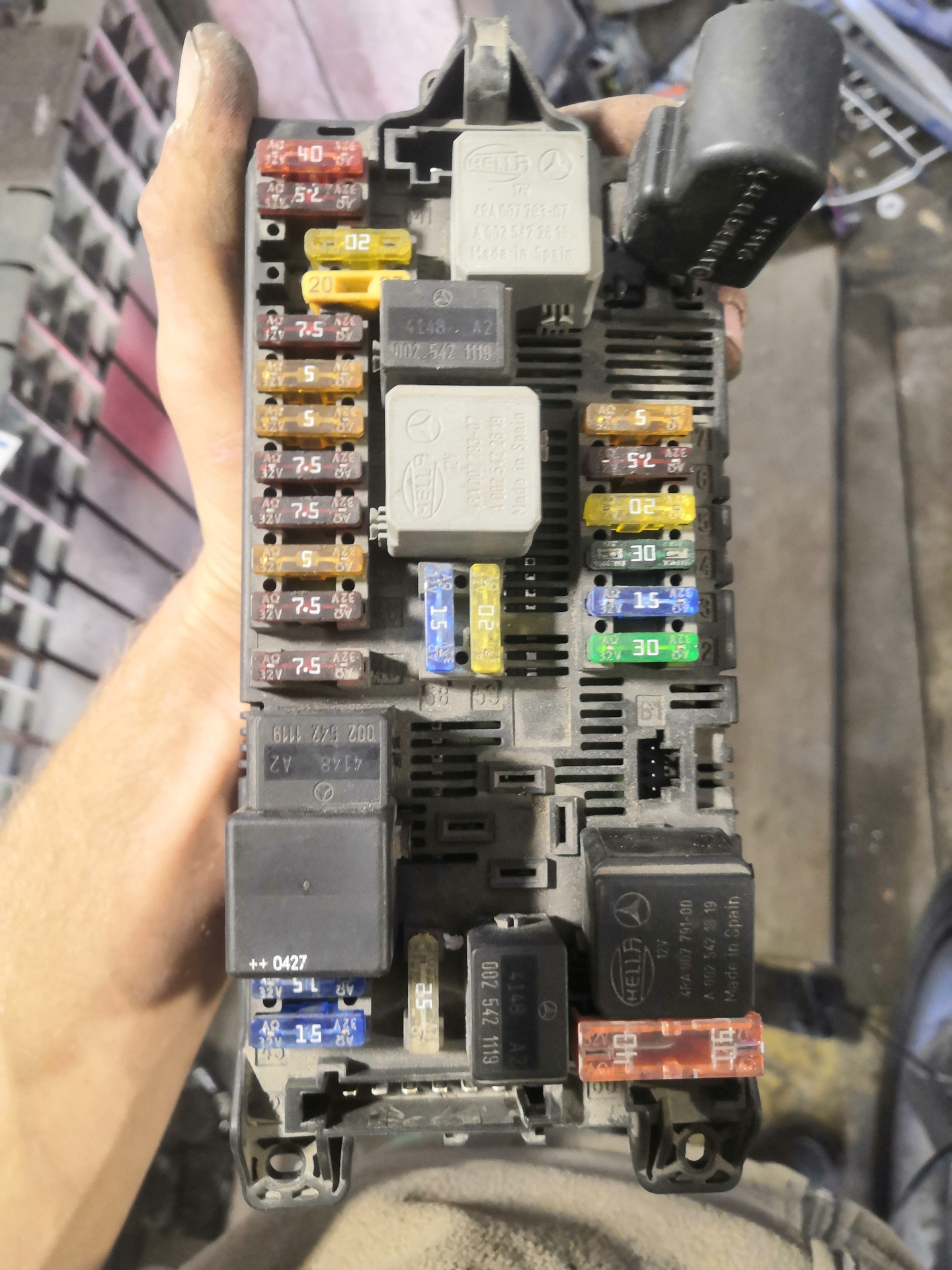 Победил частично ошибки по двигателю p2026 p2027 P20be p20bf — Mercedes ...