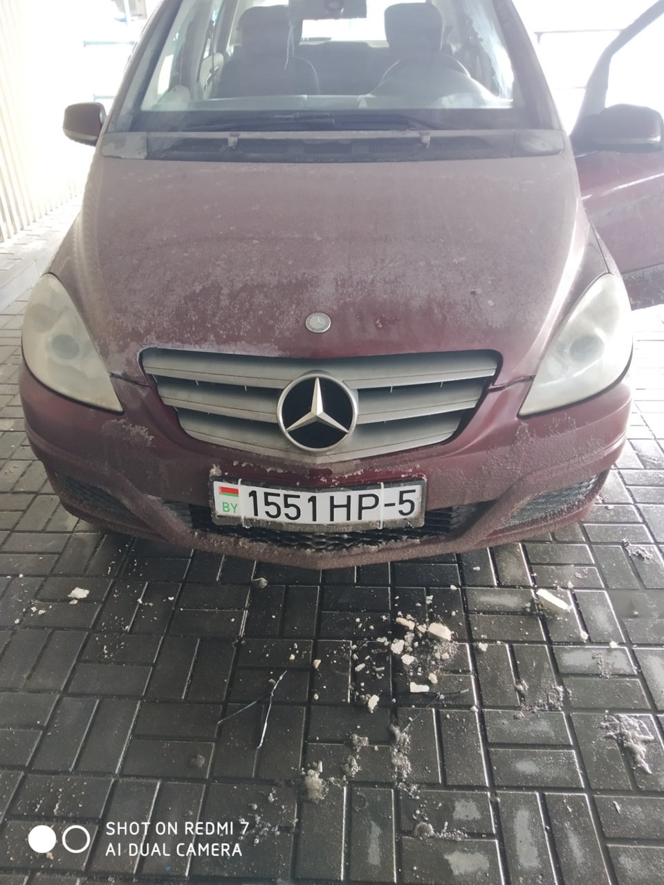 Брызговики — Mercedes-Benz B-Class (W245), 1,7 л, 2009 года ...