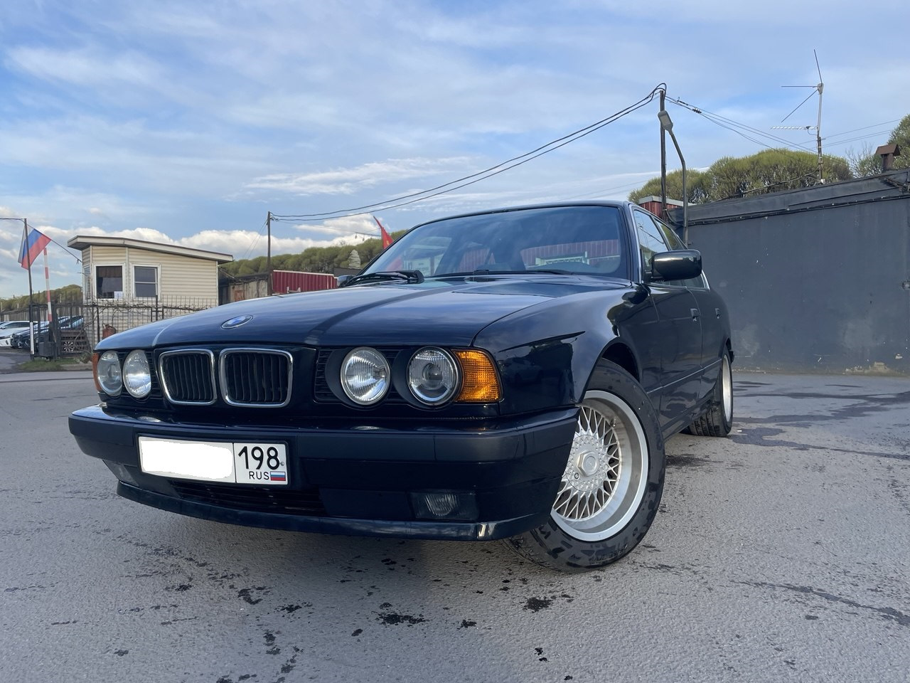 Весна — BMW 5 series (E34), 3 л, 1993 года | фотография | DRIVE2