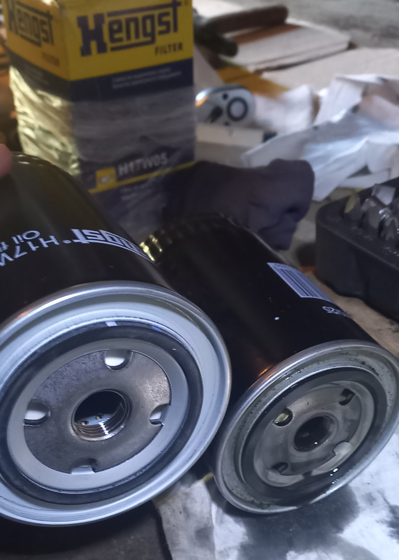 Замена масла и фильтров — SEAT Alhambra (1G), 1,9 л, 1999 года ...