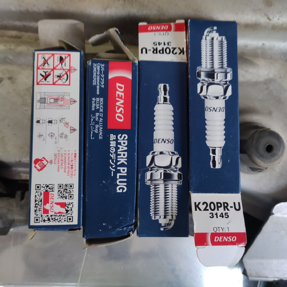 K20PRU Свеча зажигания 4619 Рено Logan PSA FR 7 DC+ DENSO | Запчасти на ...