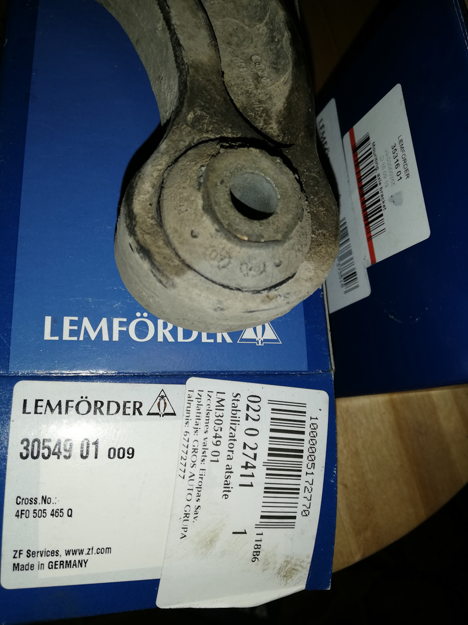 Сайленты переднего подрамника + задние солдатики, , — Audi A6 Avant (C6 ...