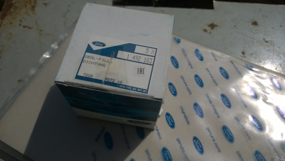 1492183 Прокладка Ford | Запчасти на DRIVE2