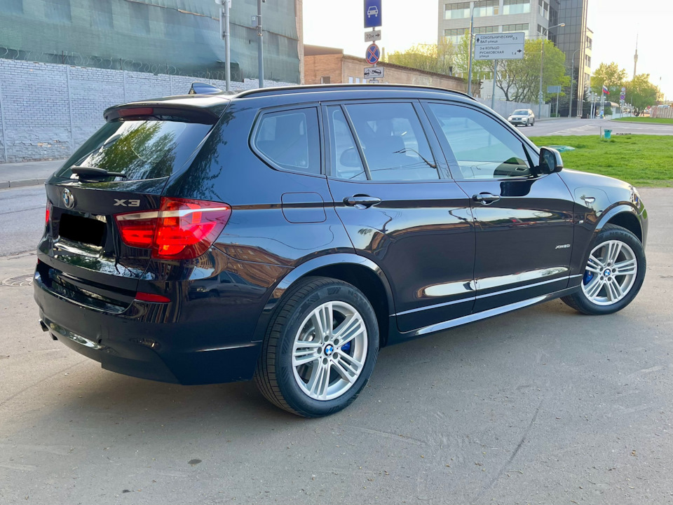 Тонировка — BMW X3 (F25), 2 л, 2016 года | стайлинг | DRIVE2