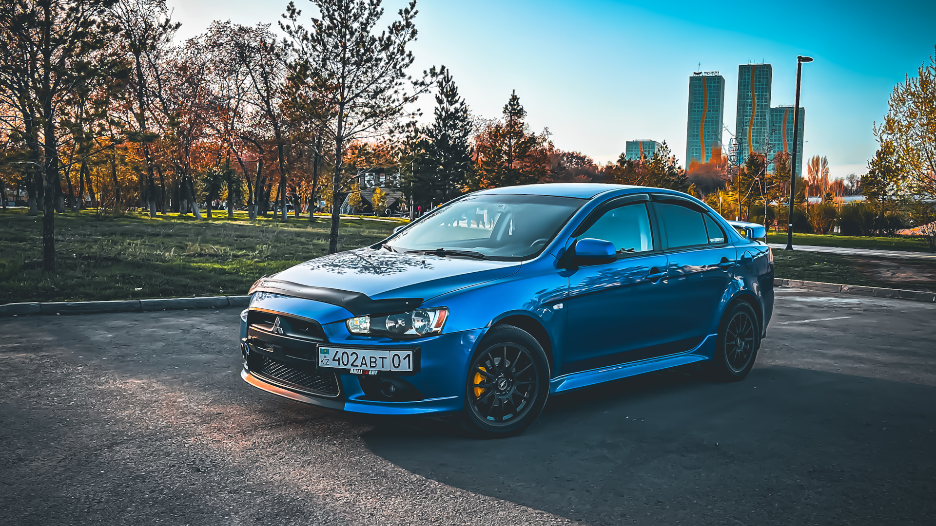 Mitsubishi Lancer X 1.6 бензиновый 2012 | Blue shark麗 на DRIVE2