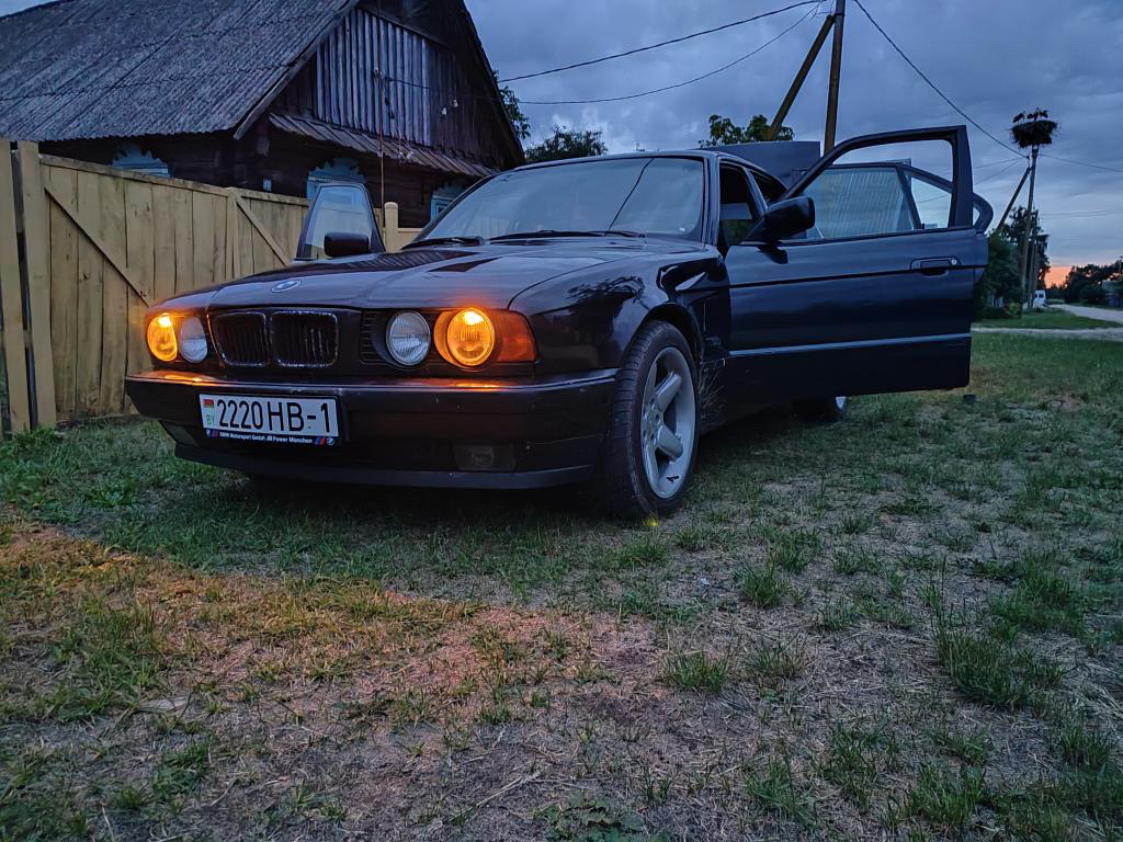 ac schnitzer type 2 r17 — BMW 5 series (E34), 2,5 л, 1990 года ...