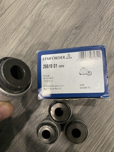 2661901 Сайлентблок рычага подвески LEMFORDER | Запчасти на DRIVE2