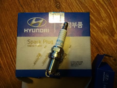 1881411051 Свеча зажигания KIA HYUNDAI | Запчасти на DRIVE2