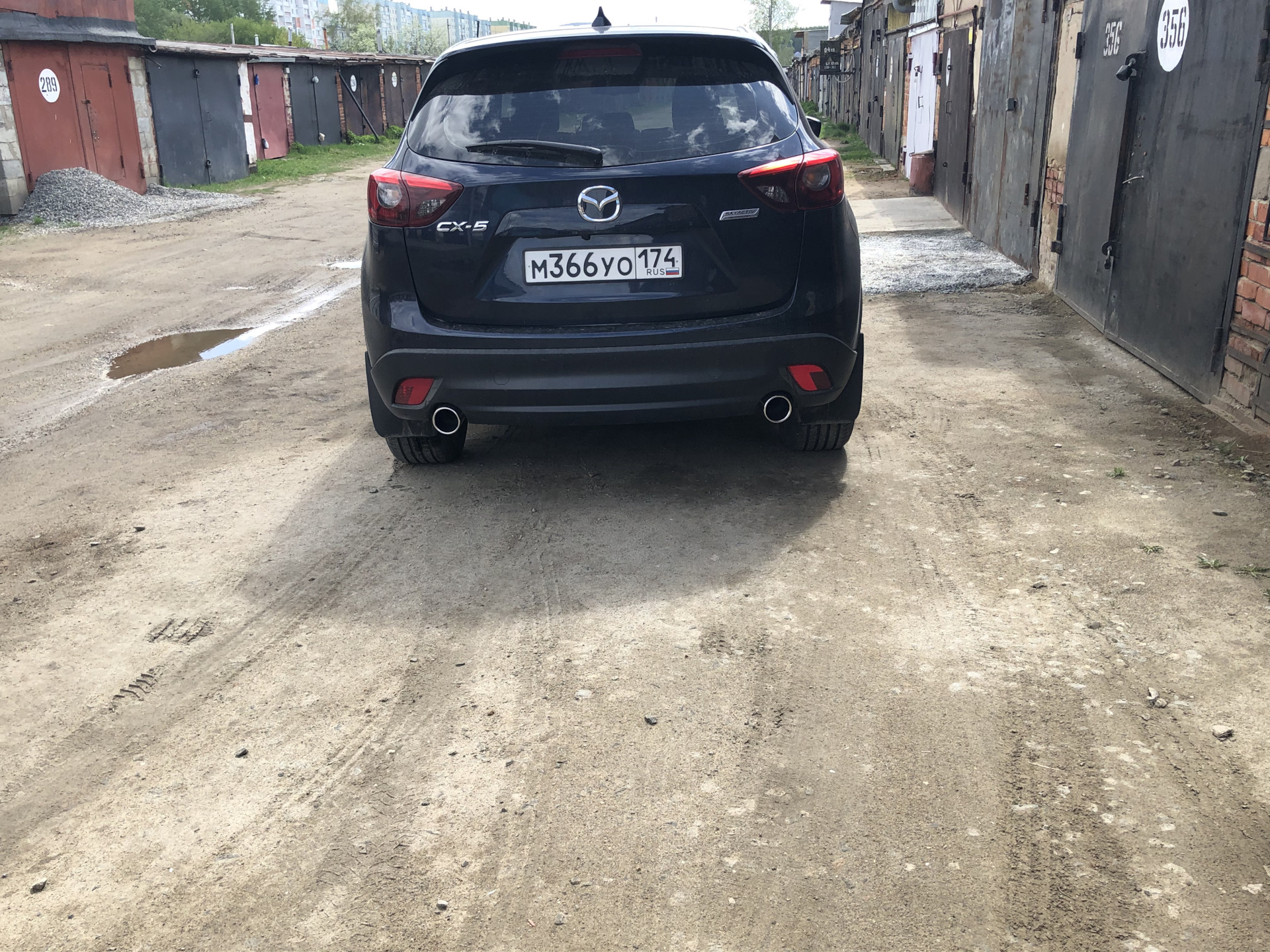 Насадки MG-RACE M1-100SH — Mazda CX-5 (1G), 2 л, 2016 года | тюнинг ...