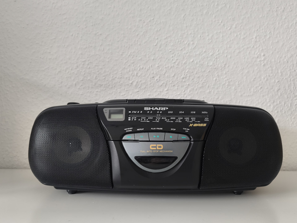 Sharp QT-CD50 Bombox — Сообщество «Клуб Почитателей Кассетных Магнитофонов» на DRIVE2