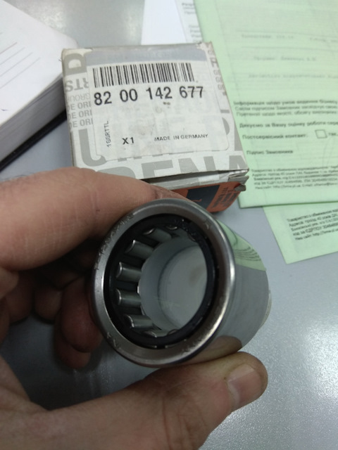 8200142677 Подшипник перв.вала пер.в сб. RENAULT | Запчасти на DRIVE2