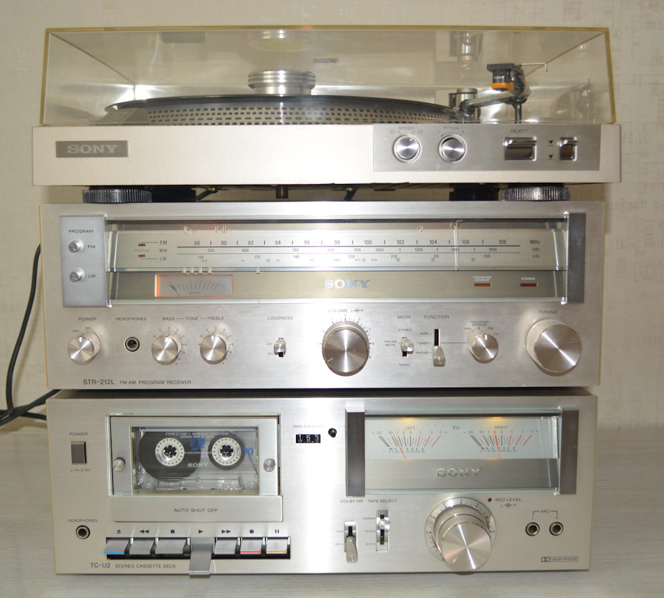 Sony PS-212, STR-212L, TC-U2. Комплект собран. — Сообщество «Клуб ...