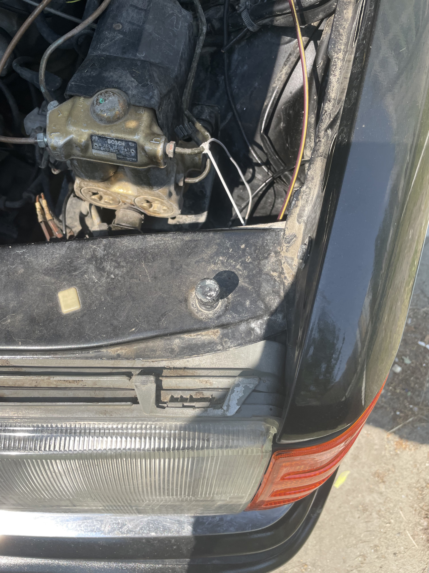 Поворотник — Mercedes-Benz E-Class (W124), 2,6 л, 1992 года ...