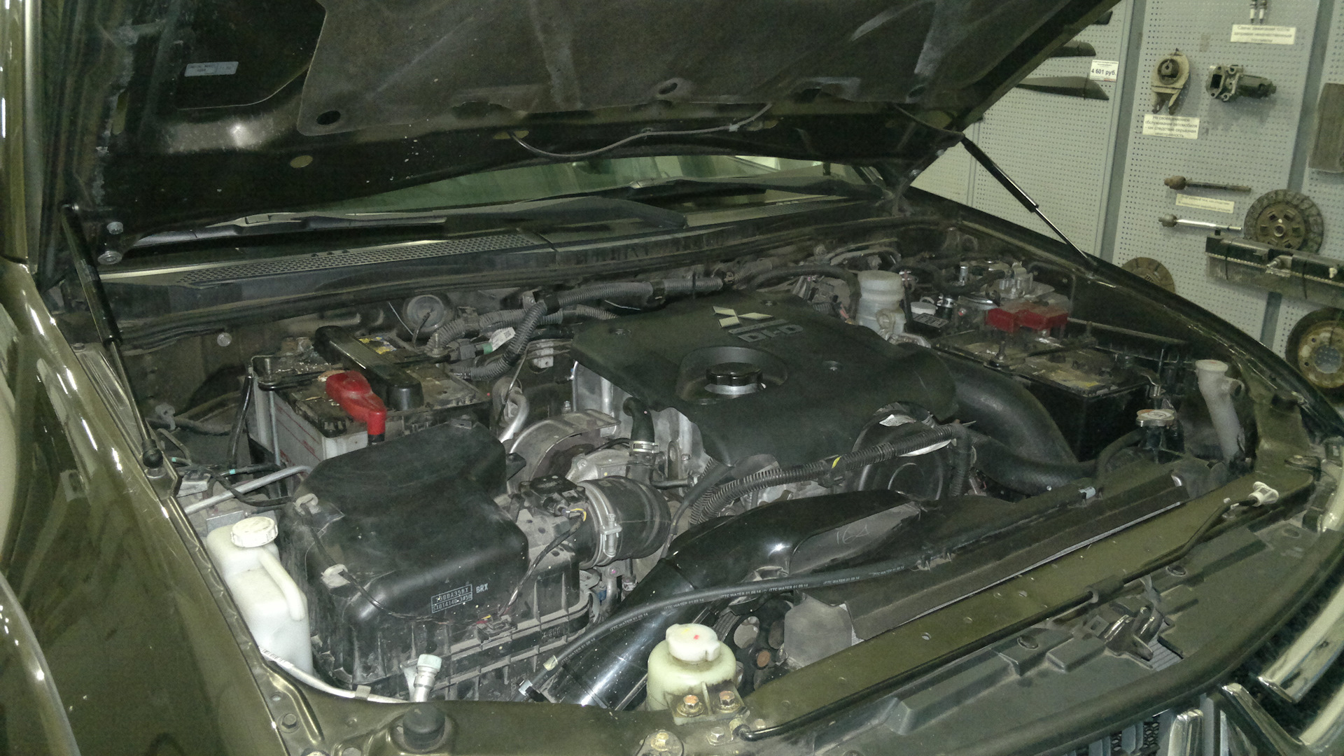 снова в строю — Mitsubishi Pajero Sport (2G), 2,5 л, 2014 года | визит ...