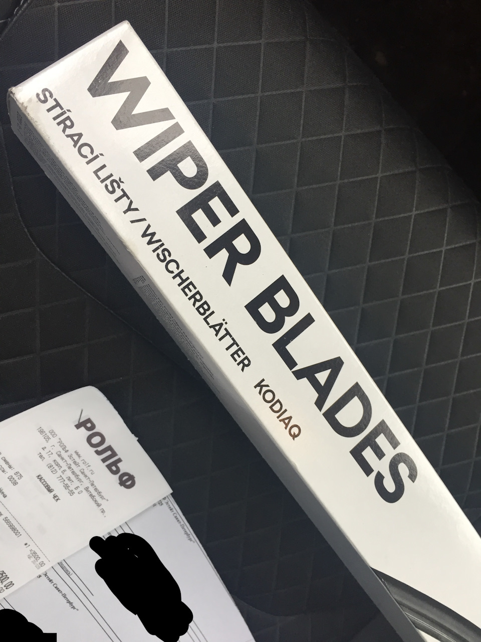 Новые дворники — Skoda Kodiaq (1G), 1,4 л, 2018 года | запчасти | DRIVE2