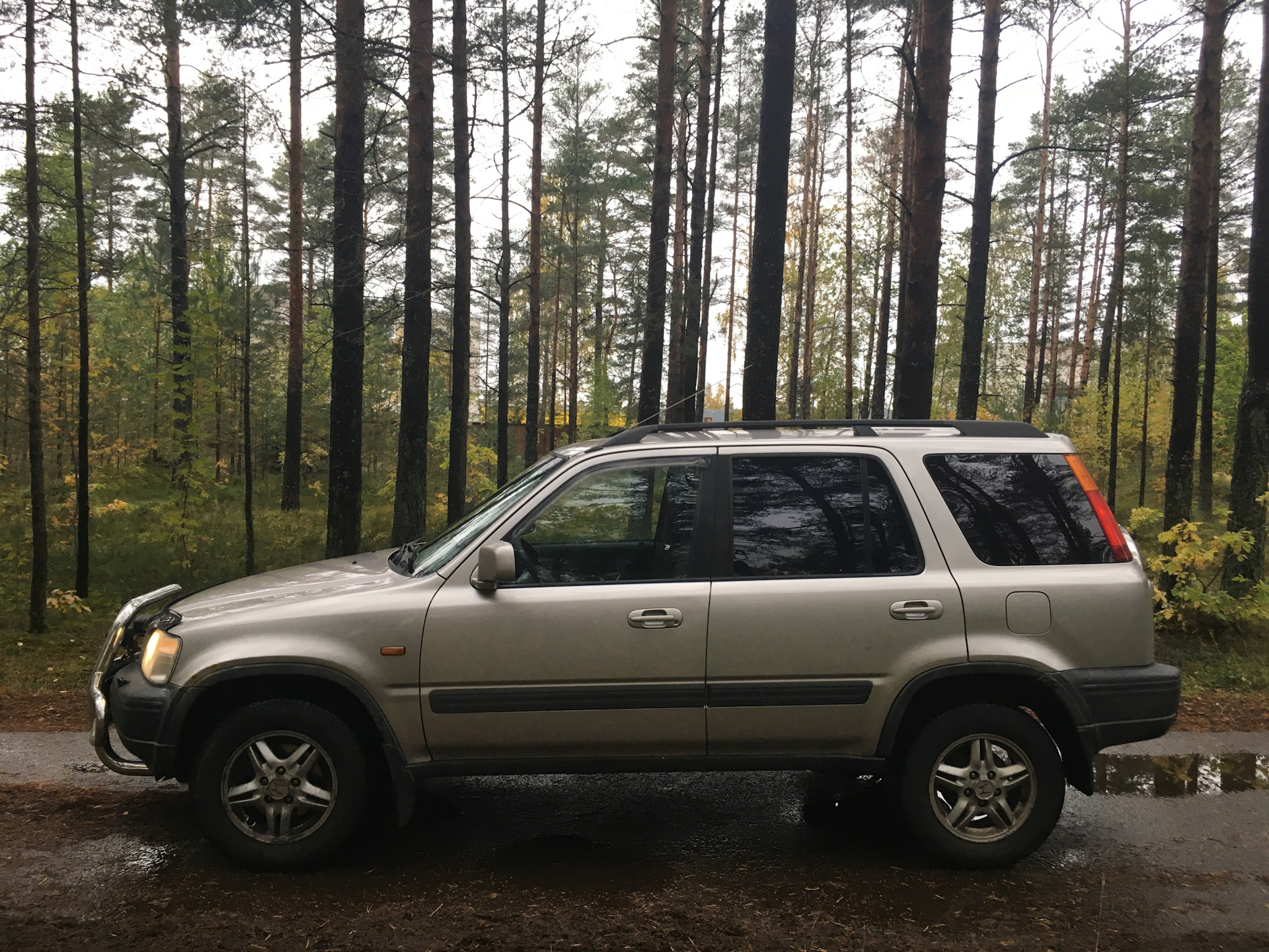 Осень, ремонт CR-V RD1: карданный вал, рычаги — Honda CR-V (RD1, RD2), 2 л, 1998 года | визит на ...