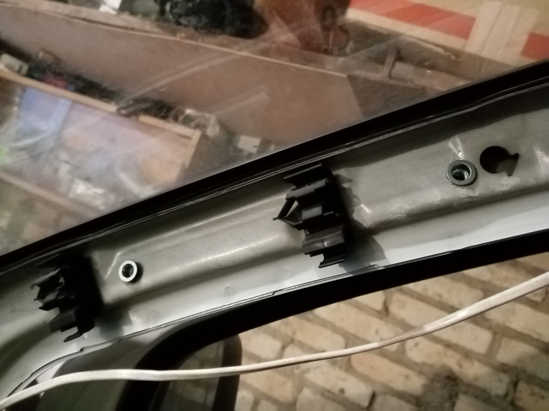 Ручка передней стойки Renault Trafic — Renault Trafic (2G), 2 л, 2005 ...