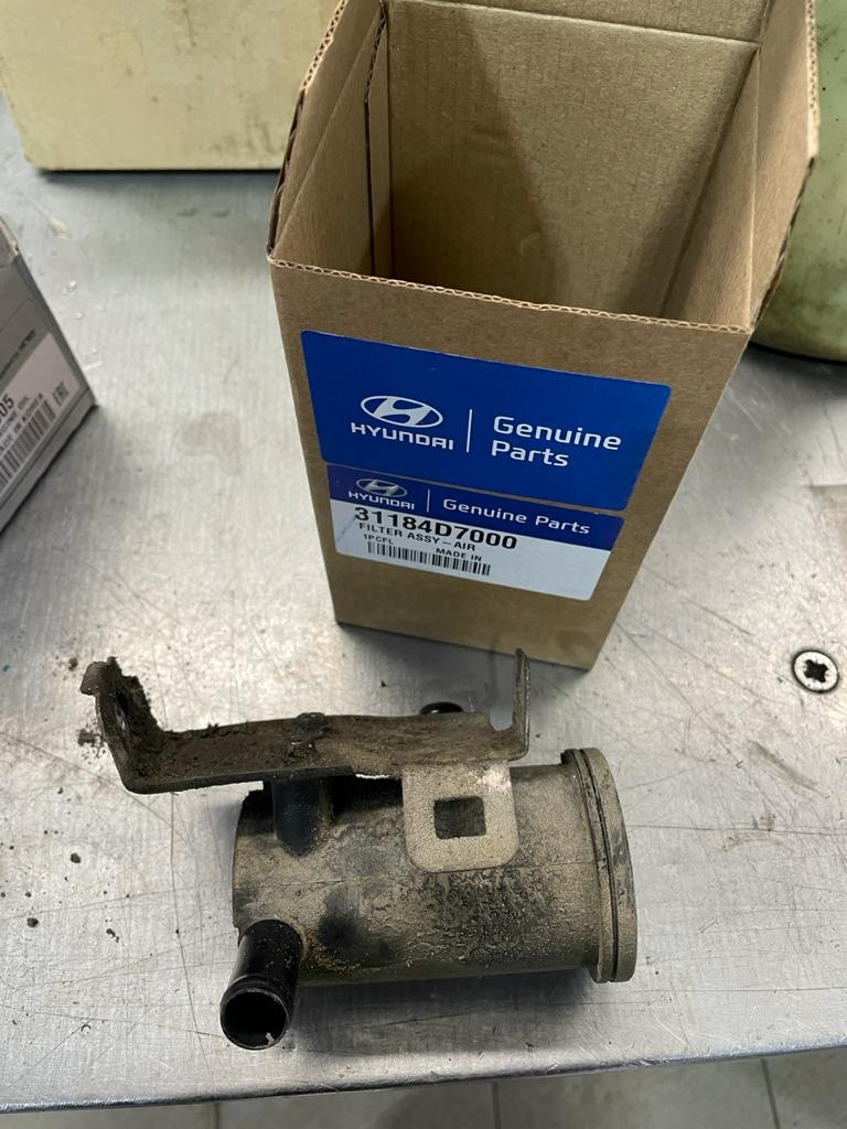 31184D7000 Фильтр воздушный абсорбера топливного бака KIA HYUNDAI ...