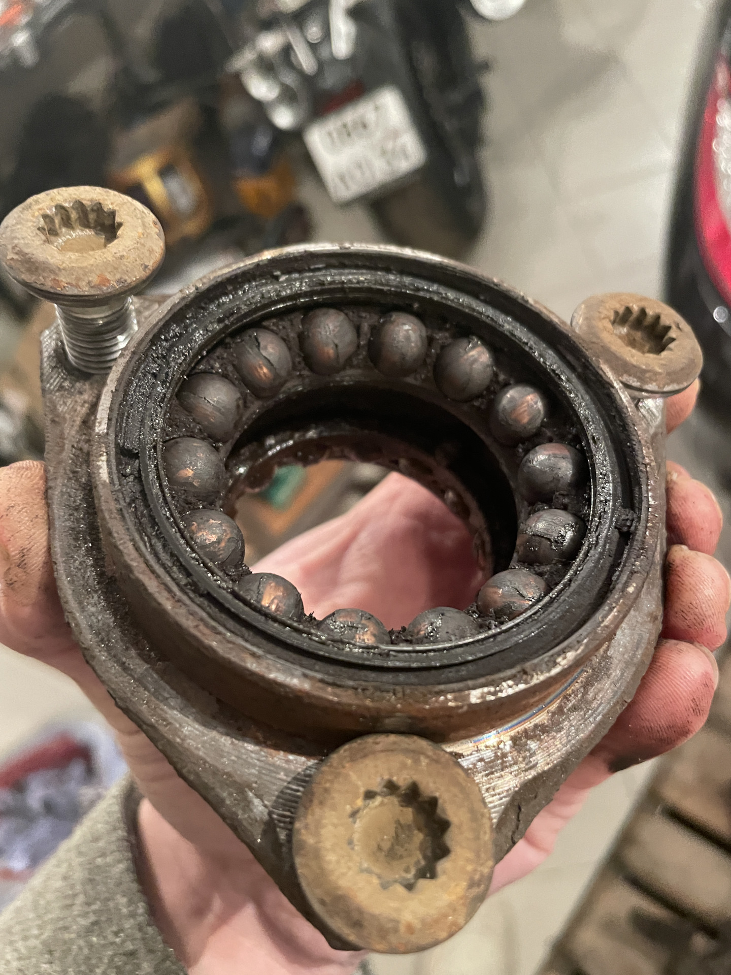 Замена подшипника ступицы на FAG — Skoda Octavia A5 Mk2, 1,4 л, 2013 ...