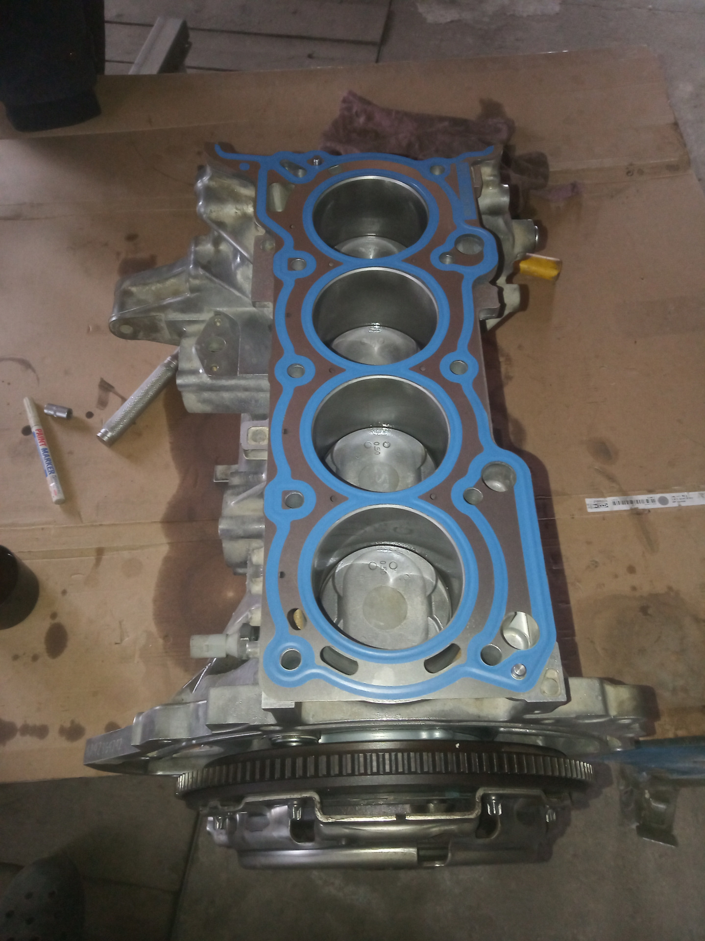 Будни механизаторов — капремонт Lancer X 1.6 2013, номера запчастей ...