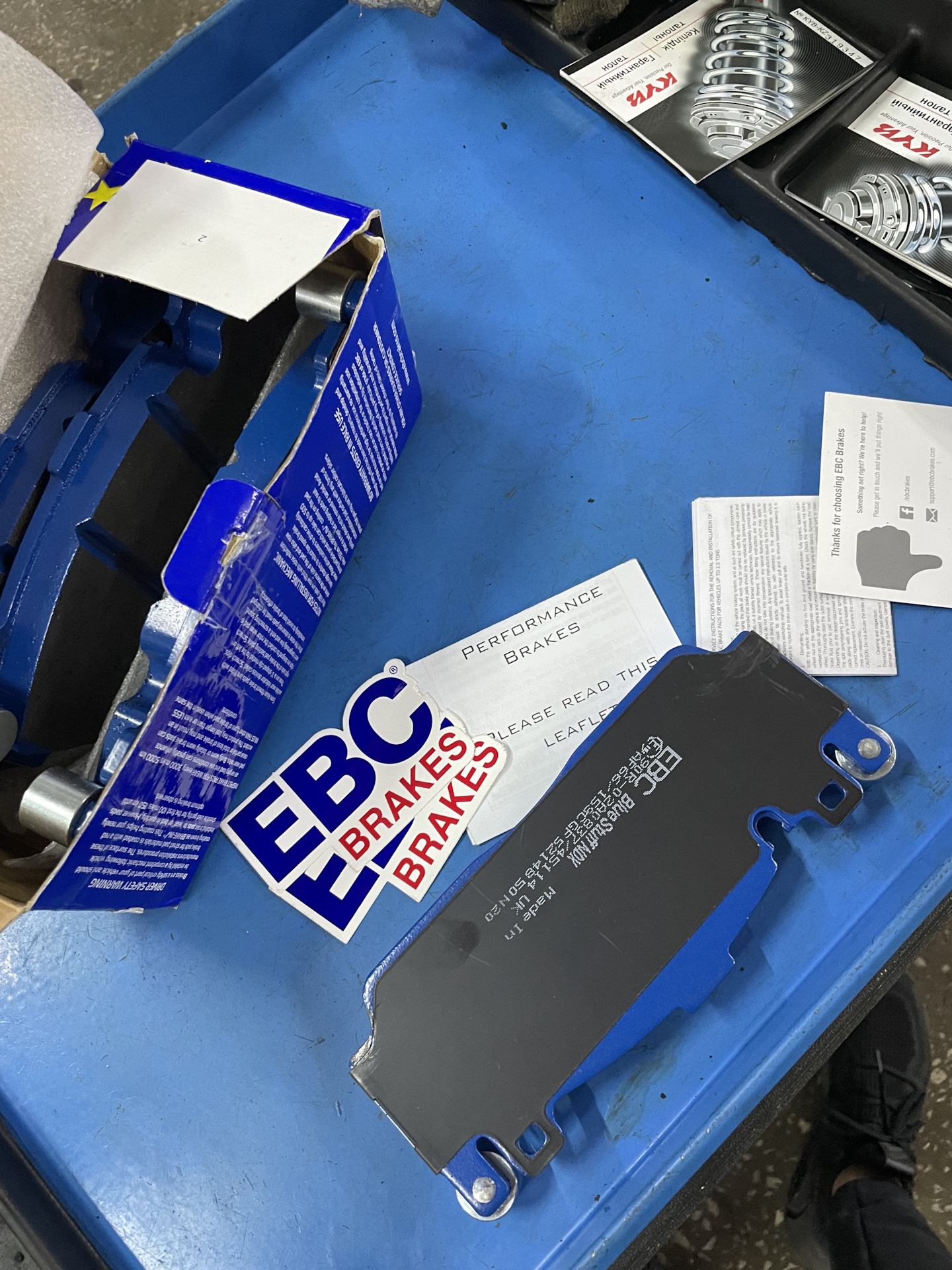 Колодки EBC — BMW M5 (F10), 4,4 л, 2012 года | плановое ТО | DRIVE2