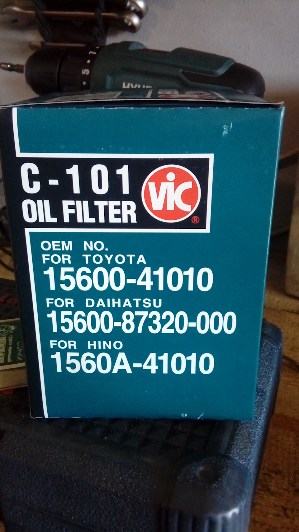 1560041010 Фильтр масляный TOYOTA LEXUS | Запчасти на DRIVE2