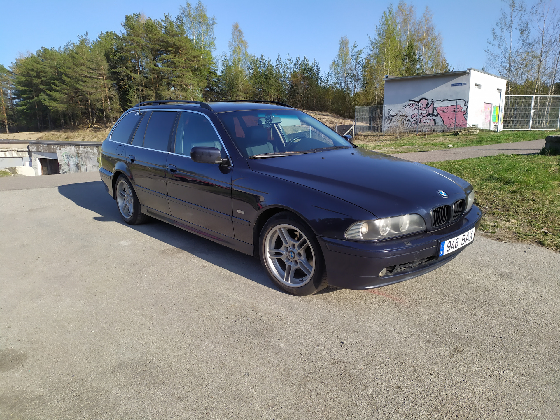 Передний подшипник и наконец отмыл авто. — BMW 5 series Touring (E39 ...