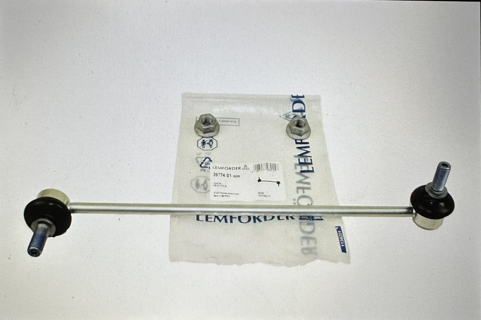 2677401 Тяга (стойка) стабилизатора LEMFORDER | Запчасти на DRIVE2