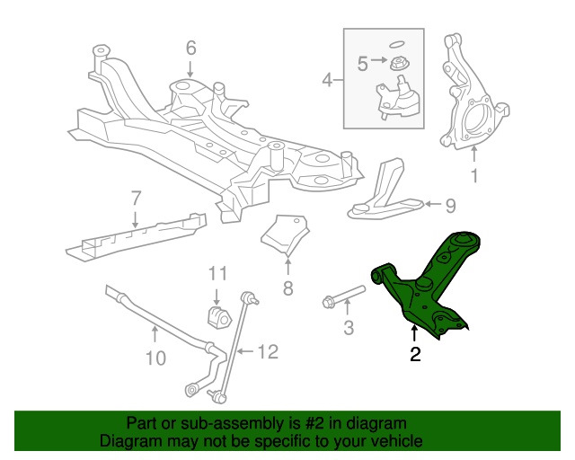 4806842051 Рычаг подвески TOYOTA LEXUS | Запчасти на DRIVE2