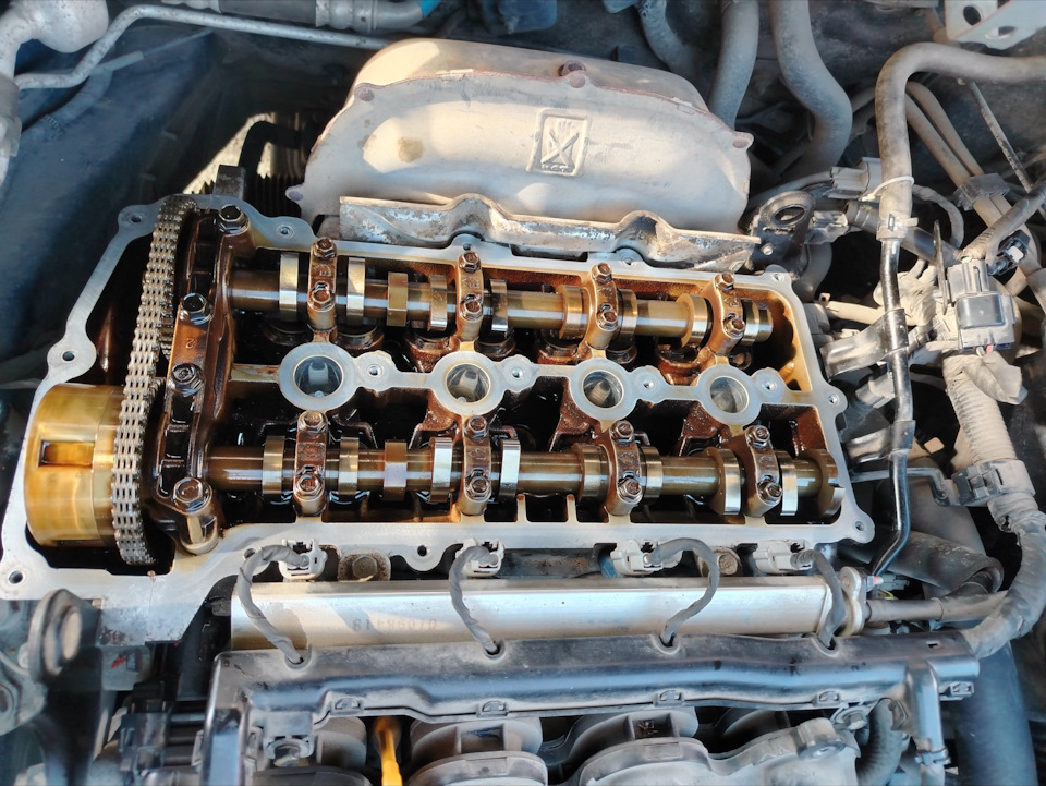 Прокладка клапанной крышки — KIA Ceed (1G), 1,6 л, 2009 года ...
